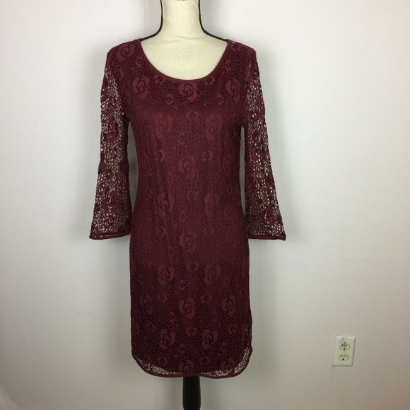 Max Studio | Dresses | New Max Studio Dress Size M Womans Red Floral ...